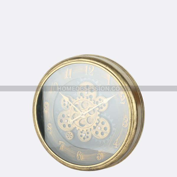 Rotating Gears Wall Clock - Homeobsession