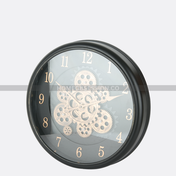 Rotating Gears Wall Clock - Homeobsession