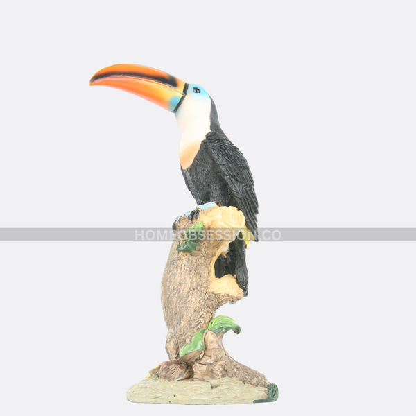Perky Parrot Sculpture - Homeobsession