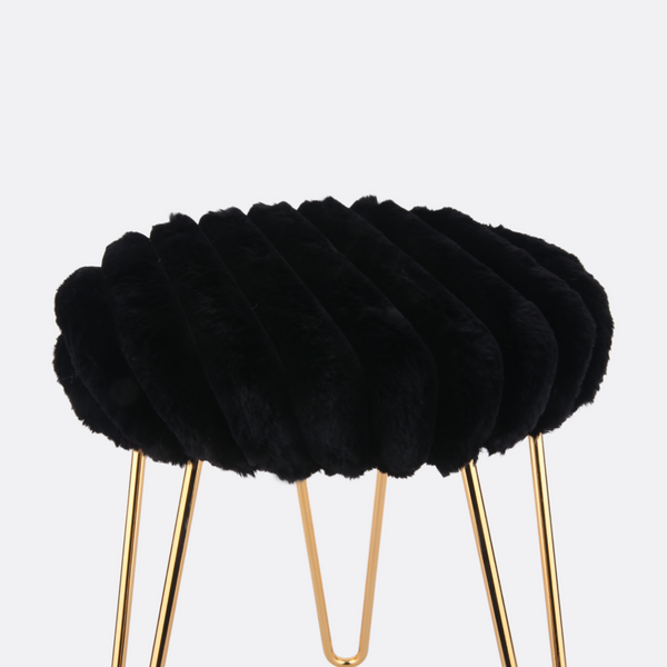 3 legged Metal Stool - Homeobsession